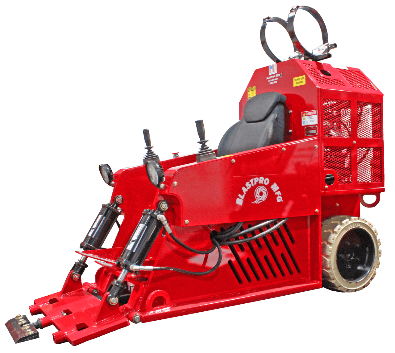 BlastPro BRB-1600 Ride-on Floor Scraper - Niagara Machine