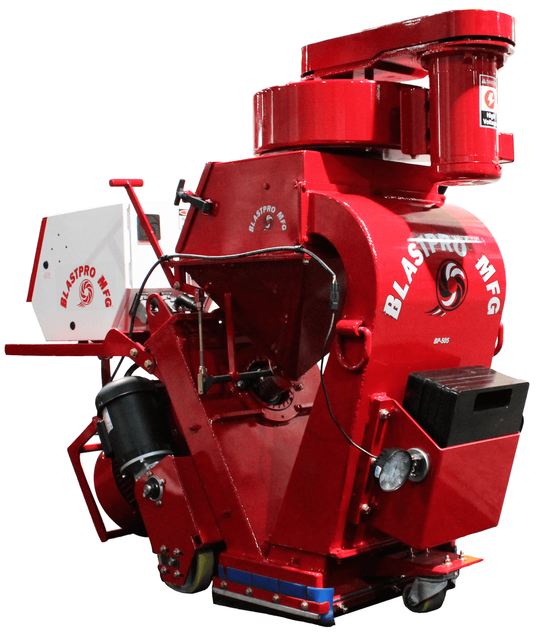 BP-505 w/ BP-9-54 Steel Dust Collector - Niagara Machine