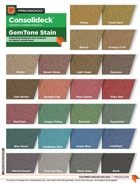 GemTone Stain - Niagara Machine, Inc Online Store.