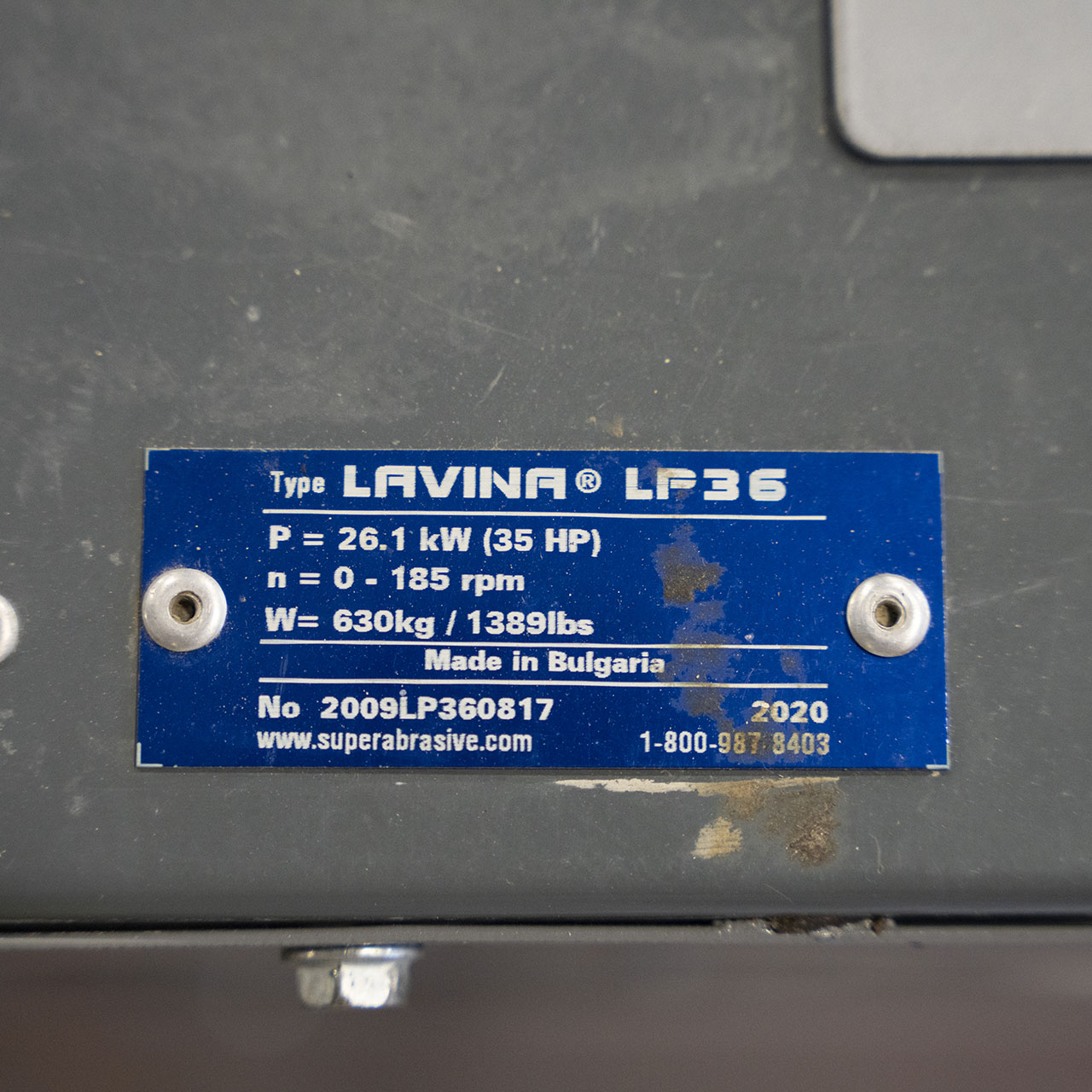 Used LP36 Power Trowel - Niagara Machine, Inc Online Store.
