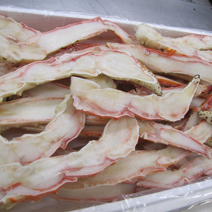 20 lb CASE - SPLIT Colossal Alaska Red King Crab Legs | FishEx Seafoods