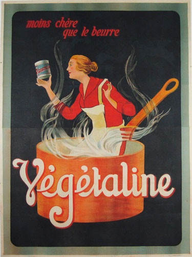 Vegetaline Original Vintage Food Poster.