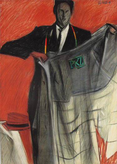 PKZ original poster by Hans Falk Switzerland.