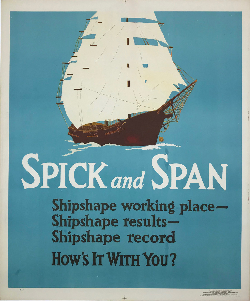 Spick and Span by Willard Frederick Elmes Original 1929 Vintage ...