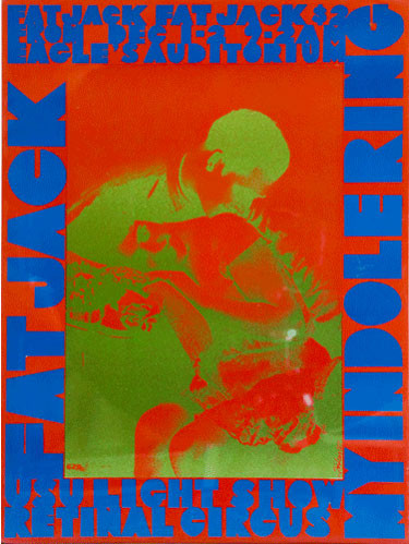 Fat Jack original vintage poster from 1967 USA