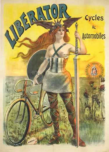 Cycles and Automobiles Liberator original poster