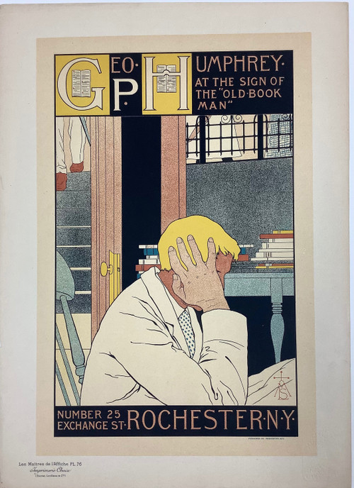 George Humphrey Rochester N.Y. Original Les Maitres De L'Affiche Plate ...
