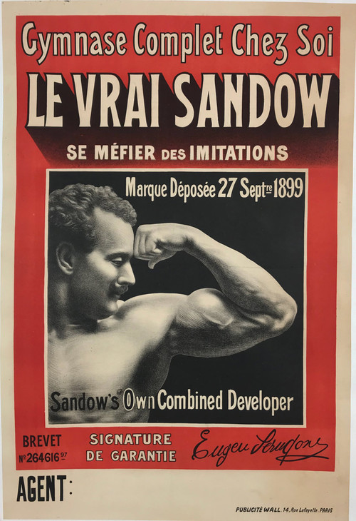 Le Vrai Sandow poster