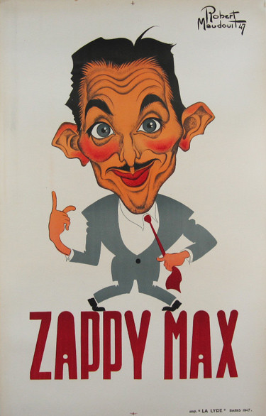 Zappy Max original vintage poster by Maudouit