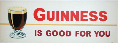 Guinness is good for you original vintage poster
