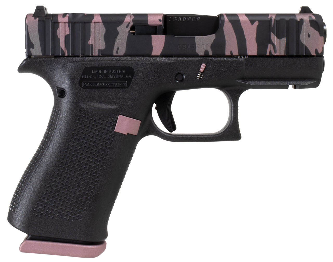 Rosa Camo 9mm Glock