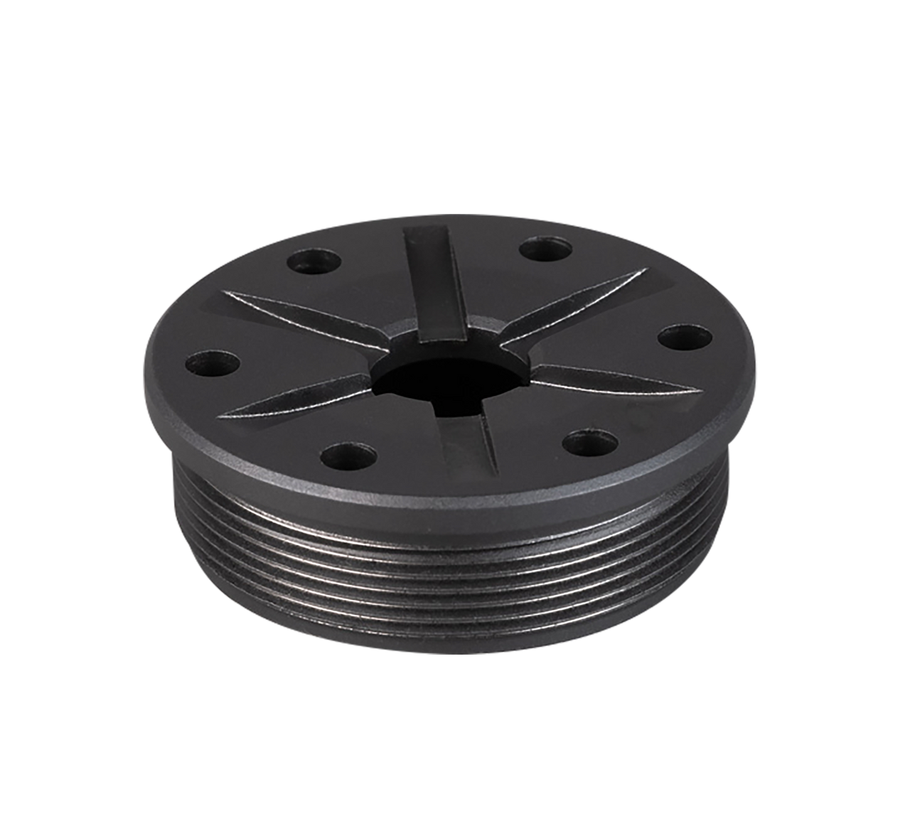SilencerCo Bravo Front Cap, Matte Black