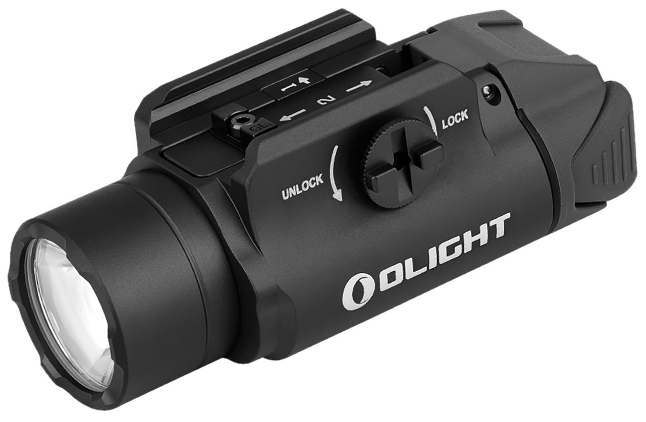Olight PL-3R Valkyrie, 300/600/1,000/1,500 Lumens, Black Anodized