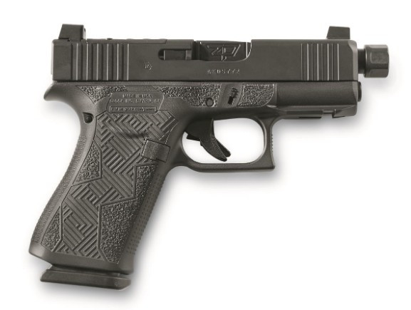 Glock Shark Coast Tactical 43X, 9MM, Threaded Barrel, 10 Rds, Black ...