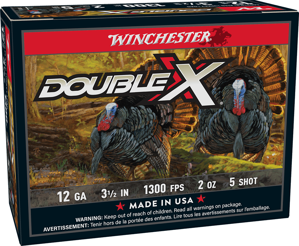 Winchester Double X High Velocity Turkey Load, 12 Gauge, 3.50" Shell, 2 ...