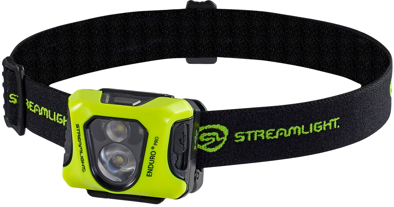 Streamlight Enduro Pro USB Headlamp, 200 Lumens, Yellow