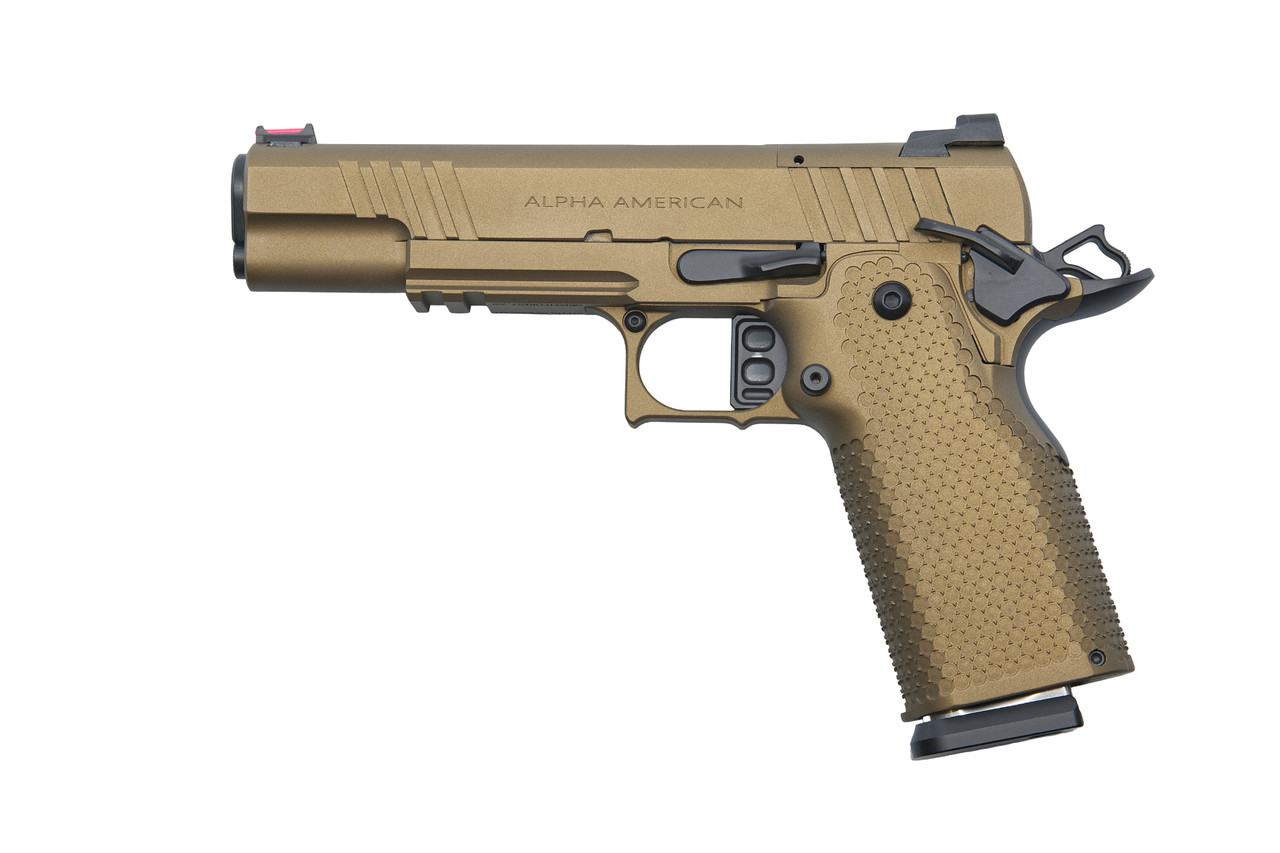 Alpha American Firearms AAF-3 GOV Alpha Stack, 9MM, 5.00" Barrel, 17 ...