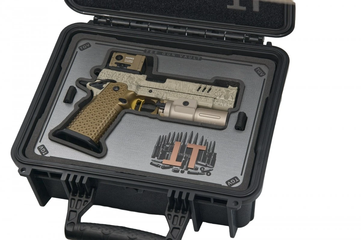 Tee Gun Vault Custom Staccato XL 9mm Immortal Design Includes 4 Magazines