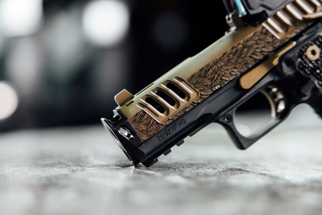 Tee Gun Vault Custom Staccato HD C4X Premium, Integrated Comp + Inline ...