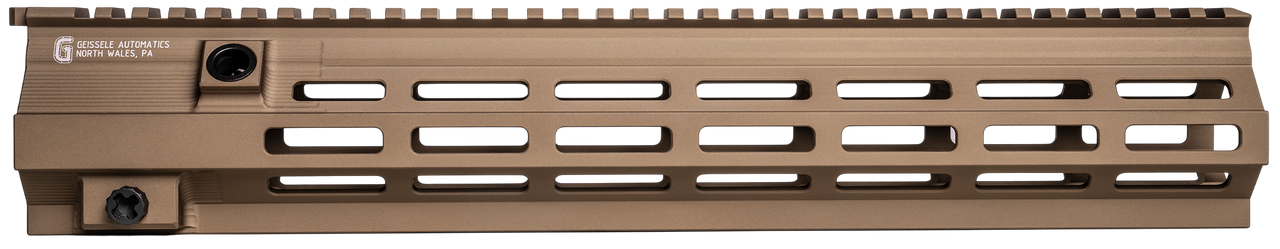 Geissele Automatics Super Modular Rail HK416, 14.5" Length, Hardcoat ...