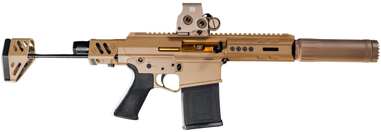 Genesis Arms GEN-12 PDS SBS w/ Ventum 12K & TiN BCG, 12 GA, 5.00 ...