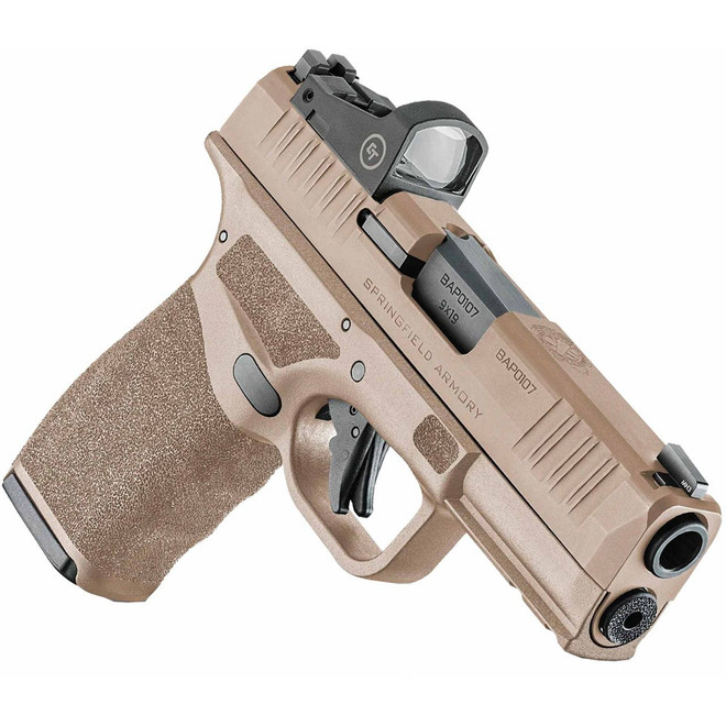 Springfield Hellcat Pro Gear Up w/ Red Dot, 9MM, 5 Mags, FDE