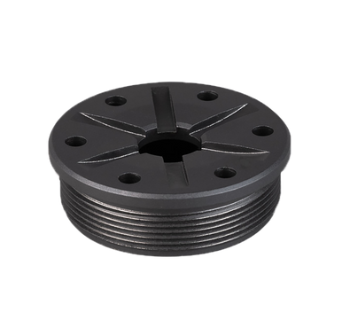 SilencerCo AC5125 Bravo Front Cap, 223 Cal, Matte Black