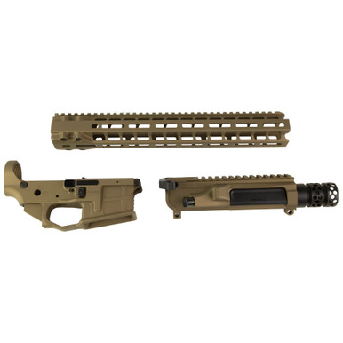 Radian Weapons Model 1 Builder Kit, 14" MLOK Handguard, Radian Brown