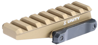 Unity Tactical Fast Optic Riser, Anodized, Flat Dark Earth