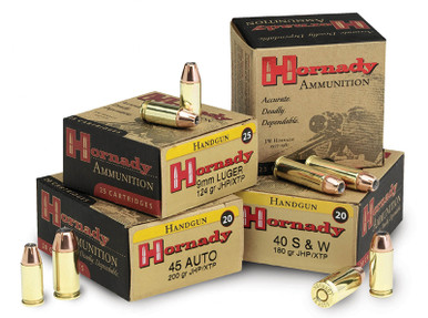 Hornady Custom 10mm Auto, 180 Gr XTP JHP, 20 Rounds