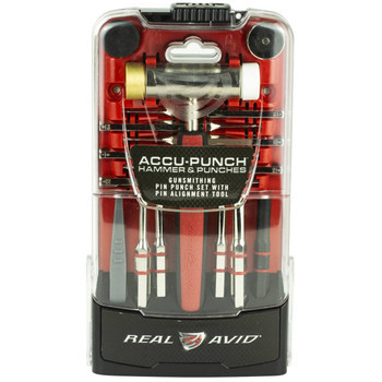 Real Avid Accu-Punch Hammer & Punches, Gunsmithing Pin Punch Set, Pin ...