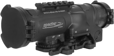 ELCAN SpecterDR 1x/4x, 5.56 BDC Reticle, Cerakote Black Finish, Flip ...