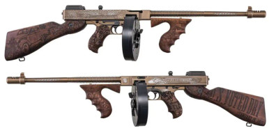 Thompson 1927A-1 Bootlegger Special Edition, .45 ACP, 16.5" Barrel, 50 ...