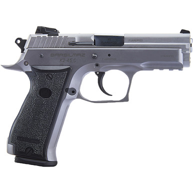 Sar USA K2 45C Compact, .45 ACP, 4.00" Barrel, 14 Rds, Stainless