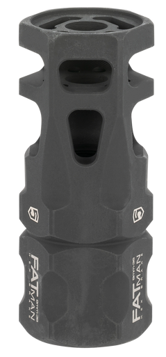 Phase 5 Weapon Systems FATMAN9MM, Hex Brake, Black Parkerized Steel