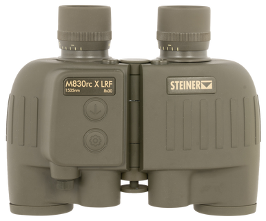 Steiner M830rc X LRF, 8x Magnification, 30mm Objective, Green Finish
