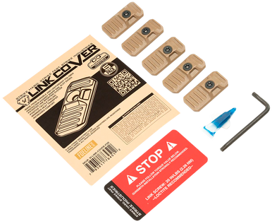 Strike Industries LINK-COVER-FDE, M-lok & Keymod Rails, Flat Dark Earth ...