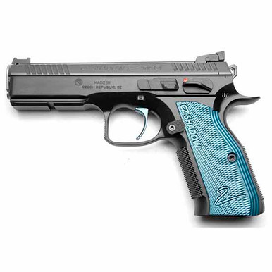 CZ CUSTOM CZ SHADOW 2 SA ACCU 2023X, 9MM, 4.90" Barrel, 17 Rds, Blue/Black