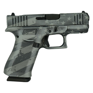 Glock G43X, 9MM Luger, 3.41" Barrel, 10 Rds, Distressed Gray