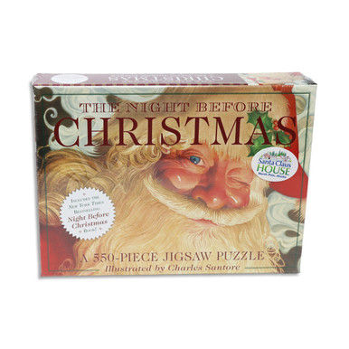 The Night Before Christmas Puzzle and Book Set