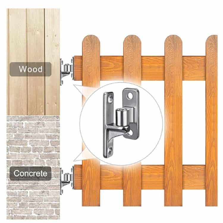 Single Action Heavy Duty Gate Hinges | Stainless Steel 2 or 4 Pack