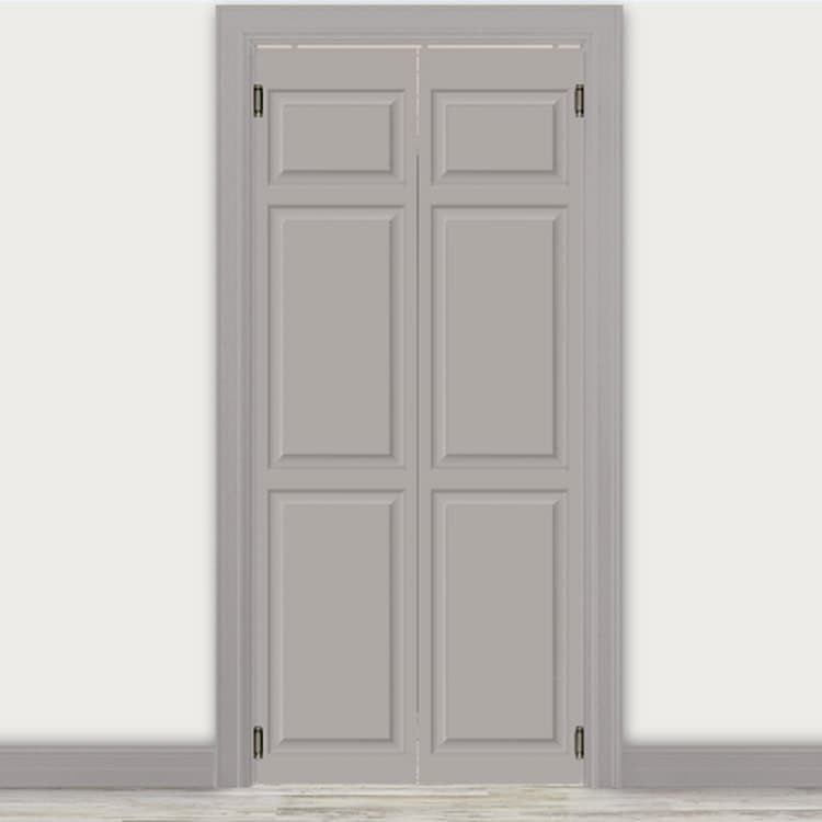 Colonial Door 30 In. X 80 In 6 Panel Colonial Primed Solid Shaker