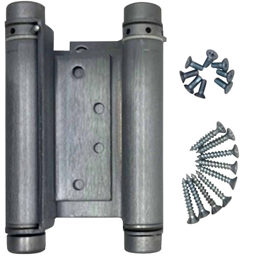 6" Double Action Spring Hinge- 4.5" Door Flange Replaces Bommer 3029-6x4.5