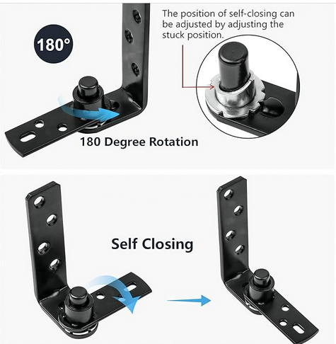Double Action Pivot Gravity Saloon Door | Gate Hinge