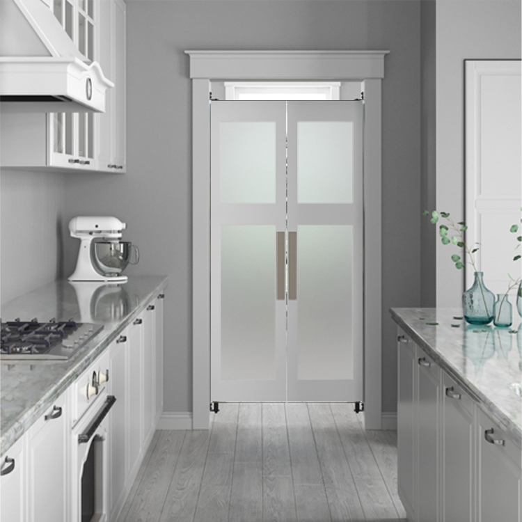 Stylish Glass in Modern Swinging Cafe Door Designs - Swinging Cafe Doors