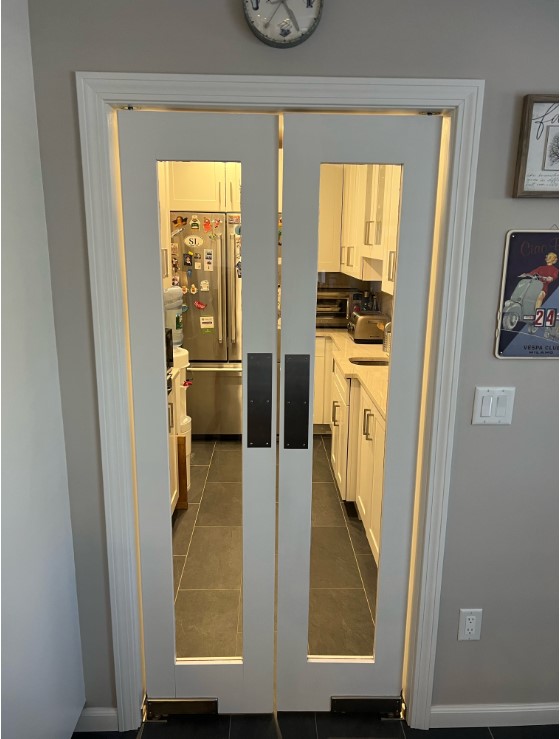 Elegant Glass French Cafe Doors for Timeless Style and Function ...