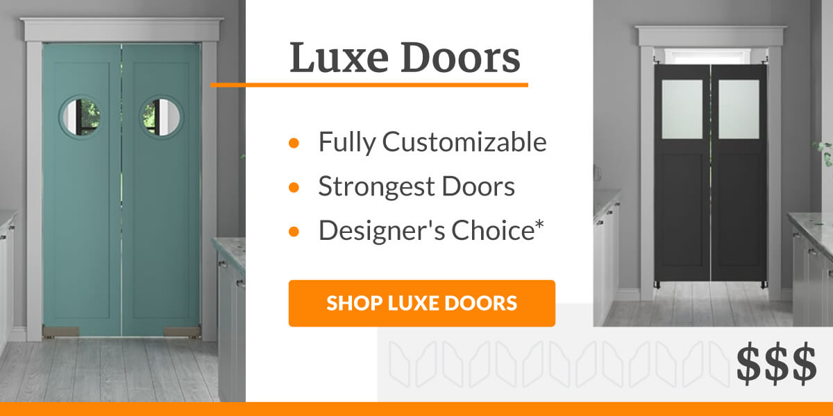 Interior Door Options | Swinging Cafe Doors