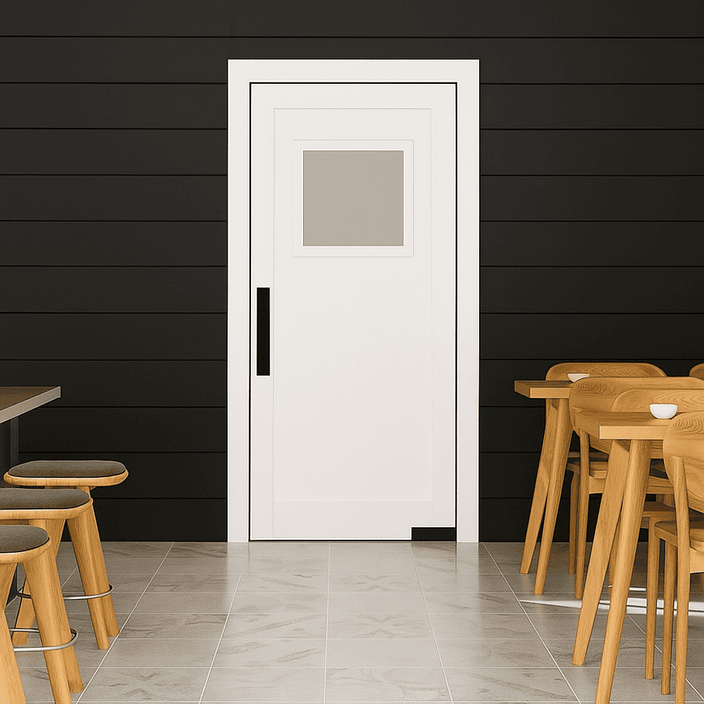 Why Double-Action Hinges Are Great for Kitchens - Swinging Cafe Doors