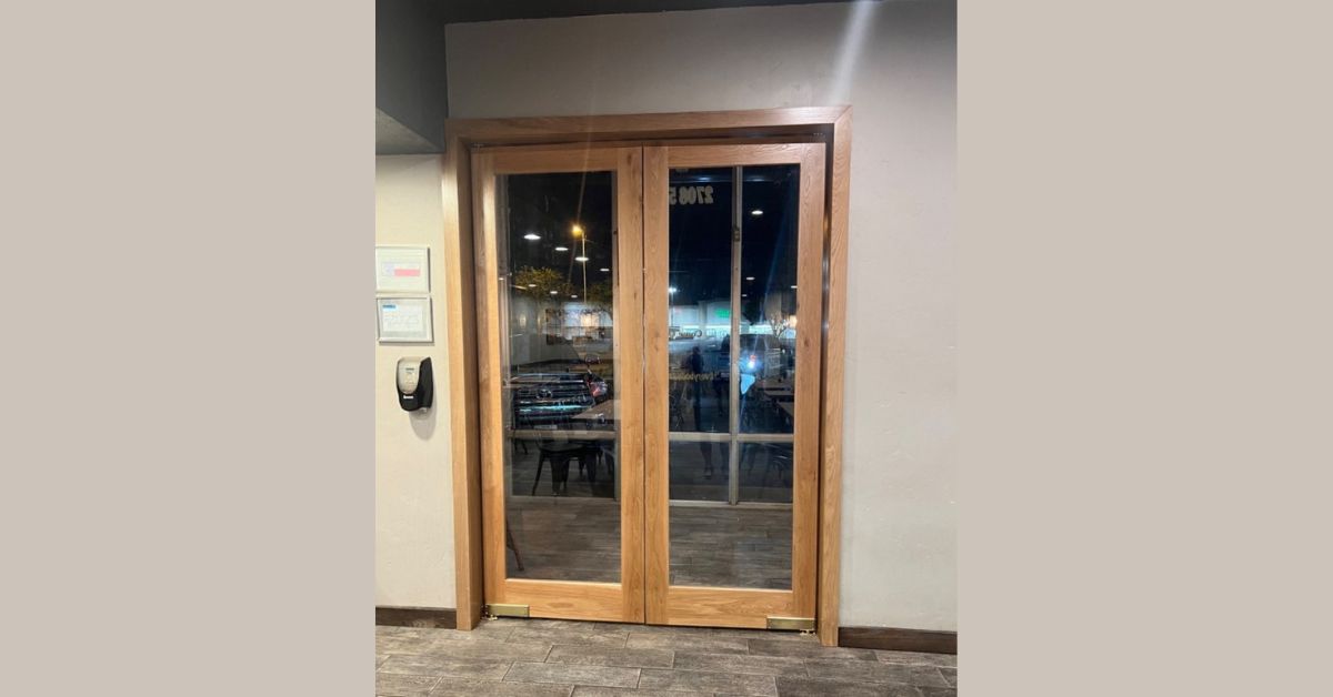 How Double Doors Create a More Spacious Feel - Swinging Cafe Doors