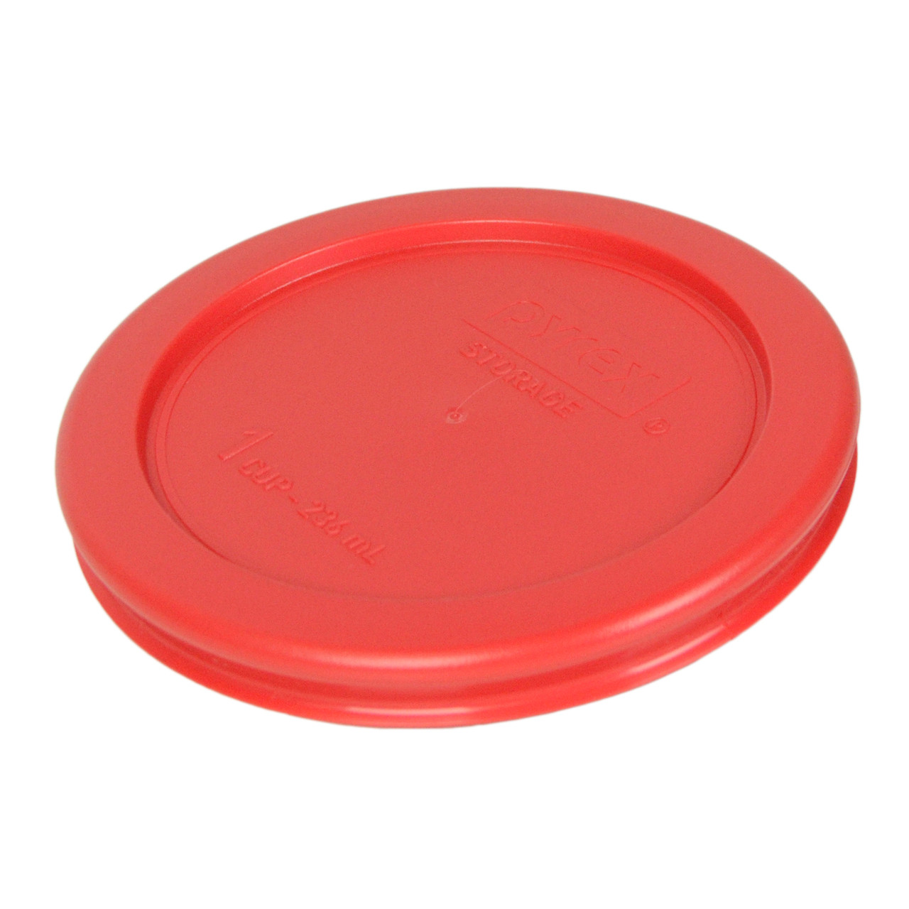 Pyrex 7202-PC Red 1 Cup Plastic Lid | Helton Tool & Home
